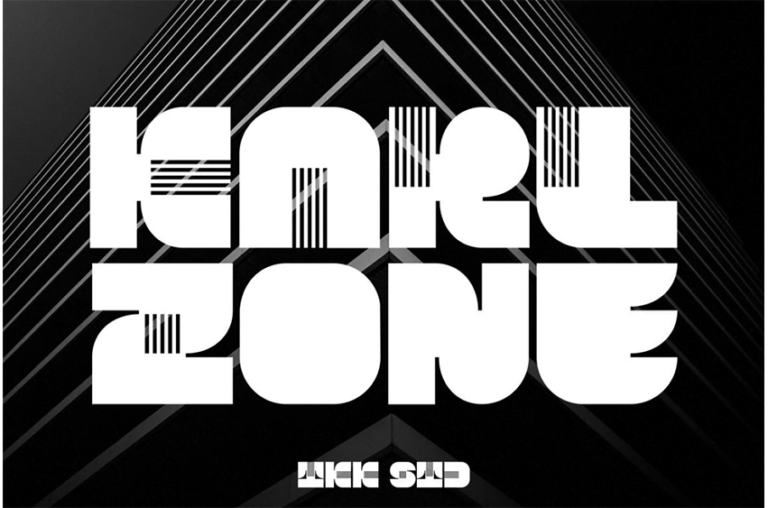 Karl Zone Font - DaFont File