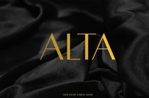 Alta Font - DaFont File