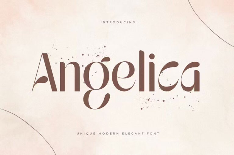 Angelica Font - DaFont File