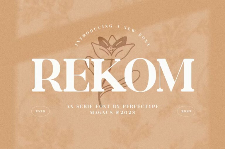 Rekom Font - DaFont File