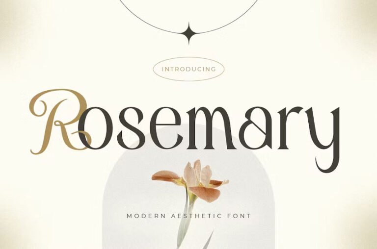 Rosemary Font - DaFont File