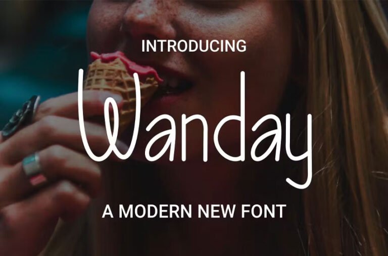 Wanday Font - DaFont File